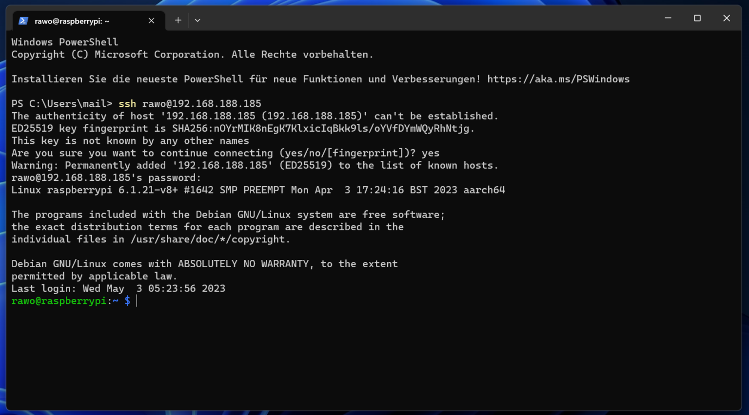 Raspberry Pi für den Headless-Betrieb ohne Monitor, Tastatur und Maus installieren - webnist.de