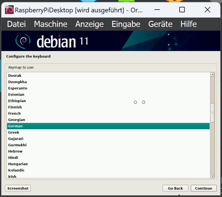 Raspberry Pi Desktop in einer virtuellen Maschine unter VirtualBox einrichten - webnist.de